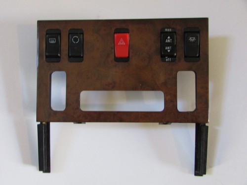 MBZ 126 B0DY A/C & HEATER BURLED WOOD PANEL 560SEL 560SEC | eBay