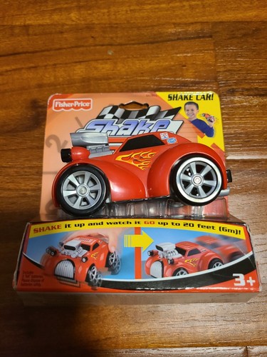 Fisher Price Shake N Go Racers Car Red Hot Rod 8 | eBay