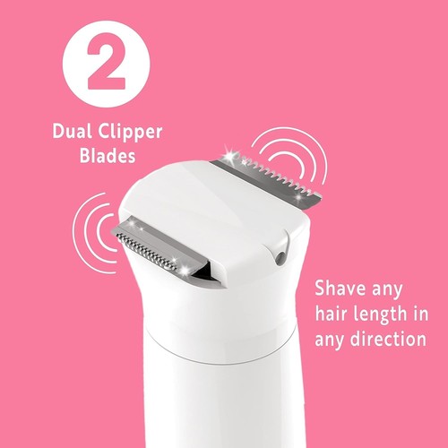 Clio PALMPERFECT Electric Bikini Trimmer - Travel-Friendly Hair Shaver ...