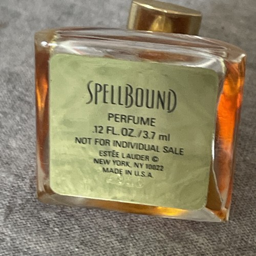 Vintage 1991 Estee Lauder Spellbound Perfume .12 Fl. Oz./3.7 ml Mini ...