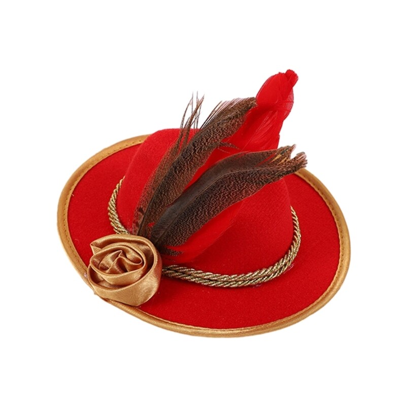 Tea Fascinator Top Hat 1920s Versatile Tophat Elegant for Halloween ...