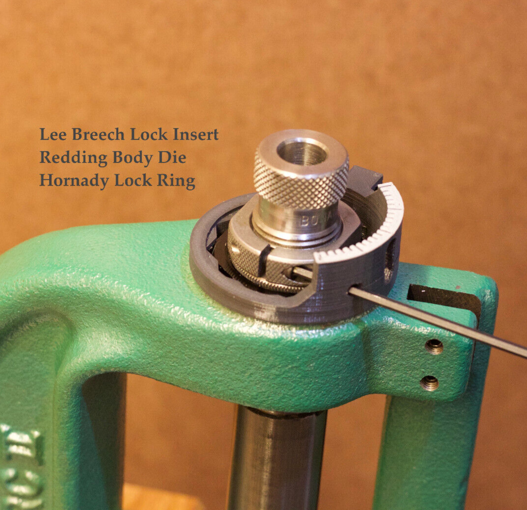 Reloading Die Depth Adjusting Fixture for Shoulder Bump, Crimp, Primer ...