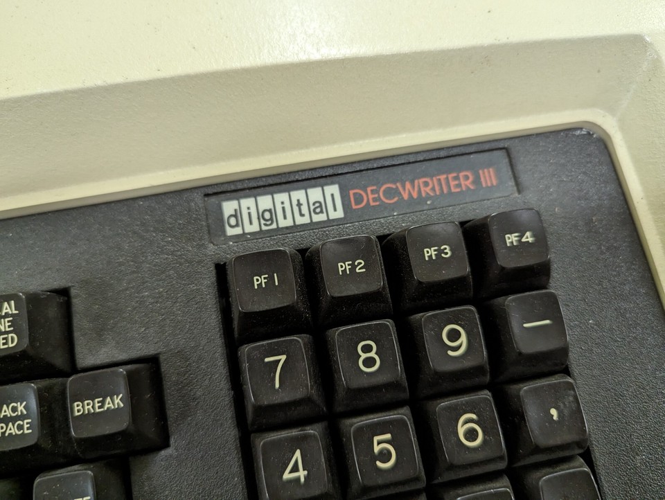 DEC LA120-DA / DECWRITER III Teletype/Teleprinter | eBay