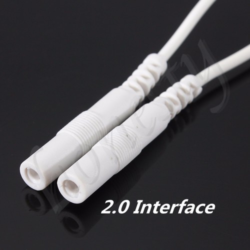 1 Pair Electrode Finger Clips Pads for Digital Tens Massager Machine ...