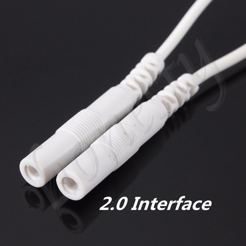 1 Pair Electrode Finger Clips Pads for Digital Tens Massager Machine ...