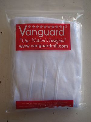 USN NAVY PARADE COLOR GUARD WHITE GLOVES E/M CPO OFFICER RANKS RATES ...