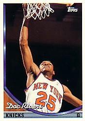 1993-94 Topps New York Knicks Basketball Card #210 Doc Rivers | eBay