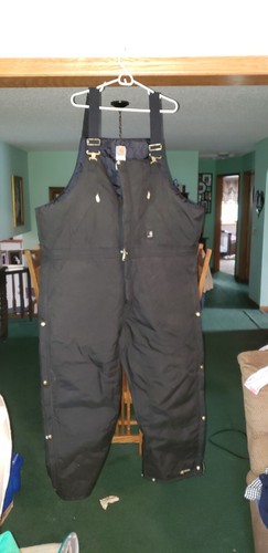 NWOT Carhartt R33 Mens 48x30 Extremes Arctic Insulated Bib Overalls ...