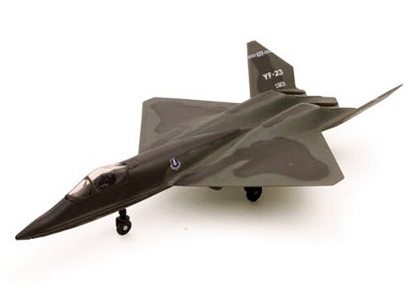 New Ray Fighter Jets Pilot Planes Model Kit YF-23 Black Widow II 21317A ...
