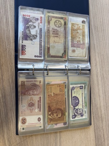 UNC World Banknotes Collection - 118 Banknotes from 96 Unique Countries ...