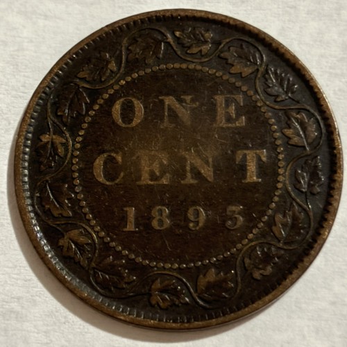 1893 Canada Large Cent - Victoria - One Penny Coin - Combined Shipping ...
