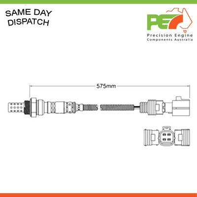 Premium Post-Cat Oxygen Sensor For Toyota Kluger / Highlander GSU50 ...