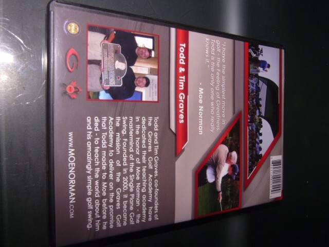 Single Plane Solution Secrets of Moe Norman 2 DVD Set Graves Golf Academy NEW | eBay