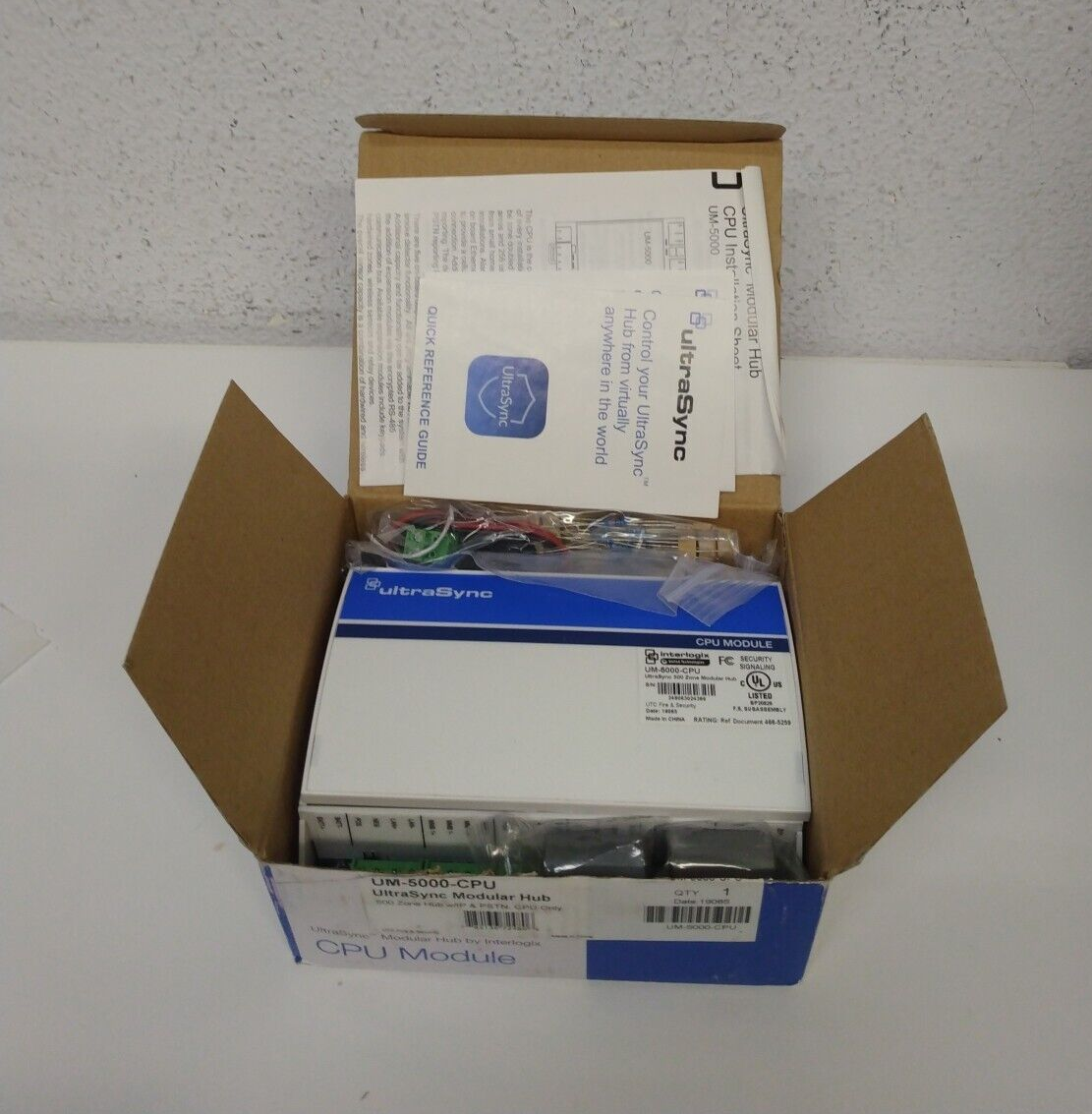 Interlogix+Ultrasync+CPU+Module+Um-5000-cpu+Rev.+Ix04+Date+17052 for ...