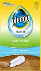 PLEDGE DUST IT FLUFFY FIBRES DUSTER REFILLS REMOVES DUST & ALLERGENS ...