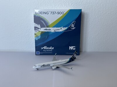 NG Models Alaska Airlines Boeing 737-900ER N434AS 1:400 | eBay