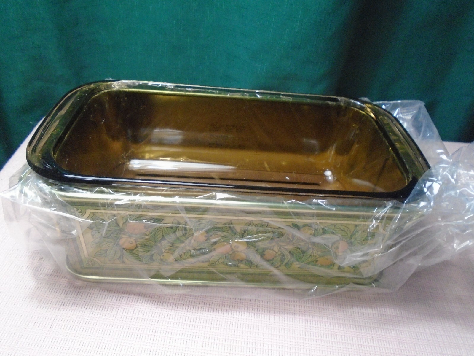 Pyrex #213 Loaf Pan Holder and Glass Dish Vintage | eBay