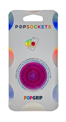 Popsockets Translucent Purple Glitter Swap Top Holder Popsocket Pop ...