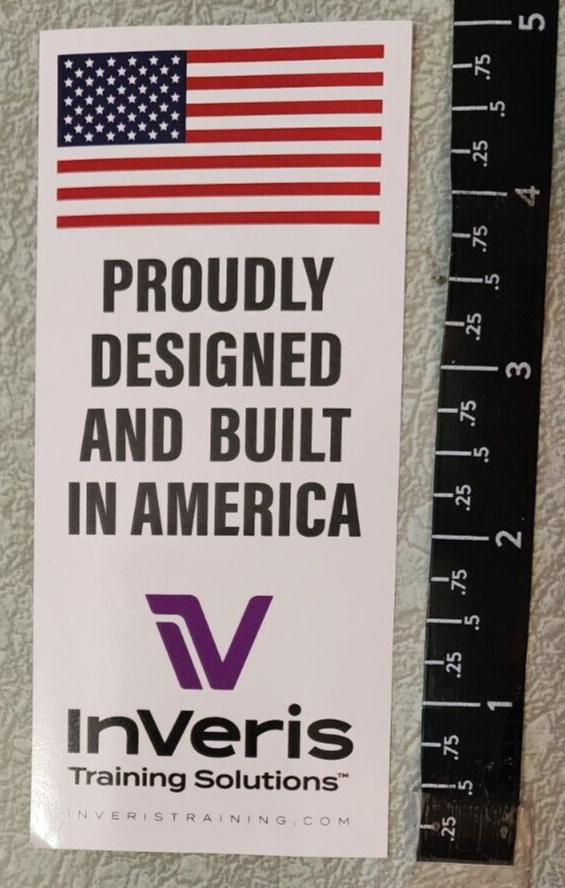 InVeris America Training Solution Range Training Vinyl Decal Sticker ...