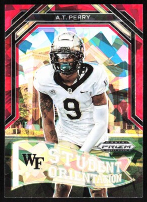 2023 . A.T. Perry Rookie Wake Forest Demon Deacons #SO-12 | eBay