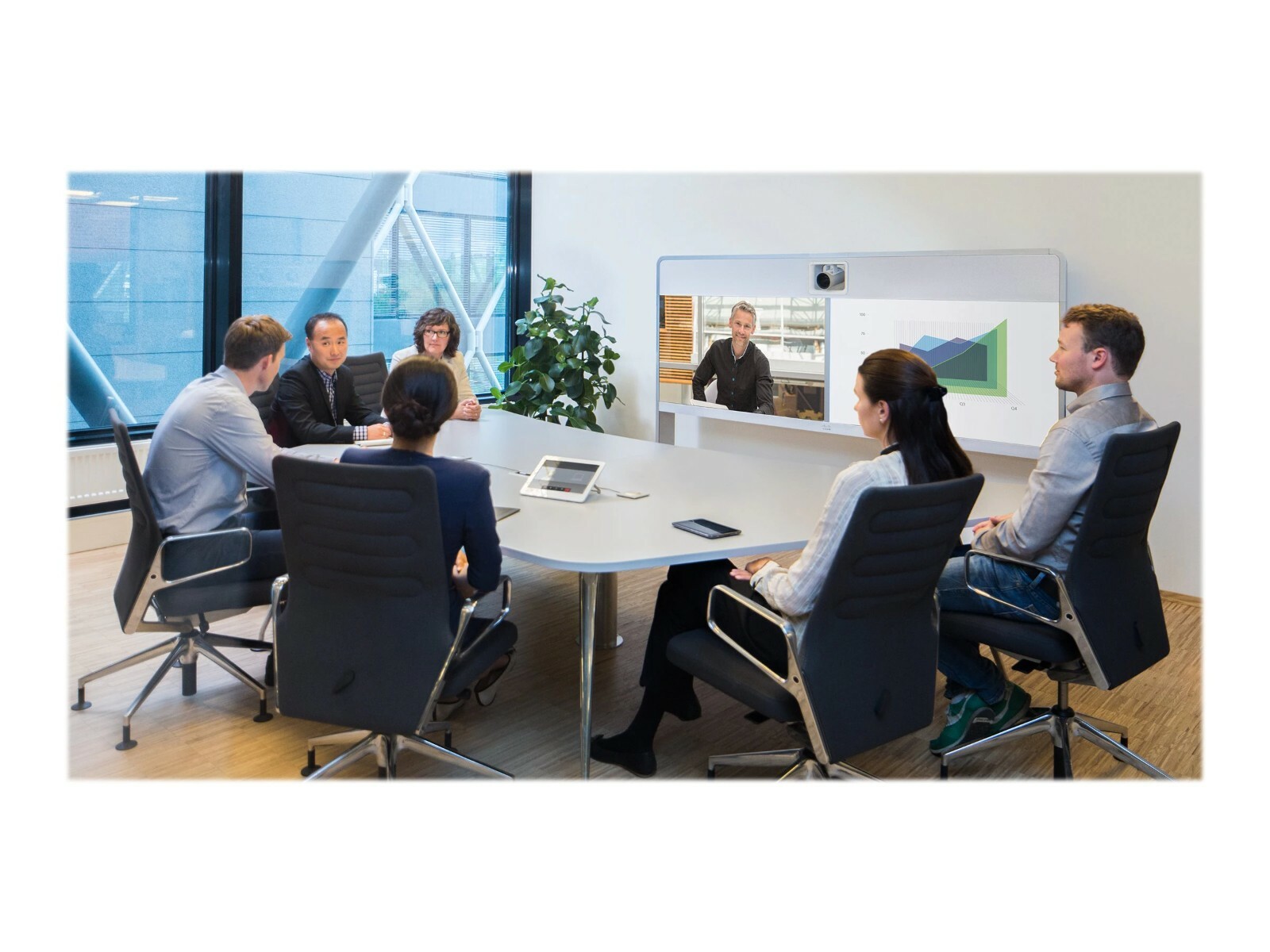 CISCO (CTS-MX700D-1CAM-K9) Dual 55'' Video Conferencing Kit | eBay
