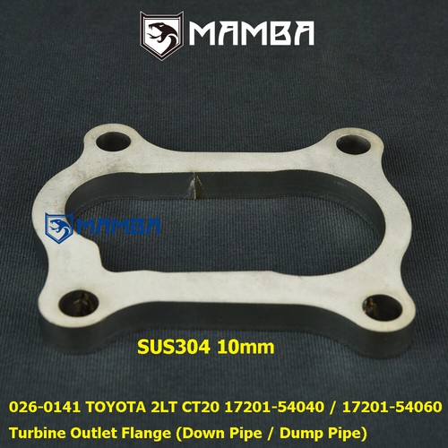 TURBO TOYOTA 2LT 2L-T 2.4L CT20 17201-54030 / 54060 Dump Down Pipe ...