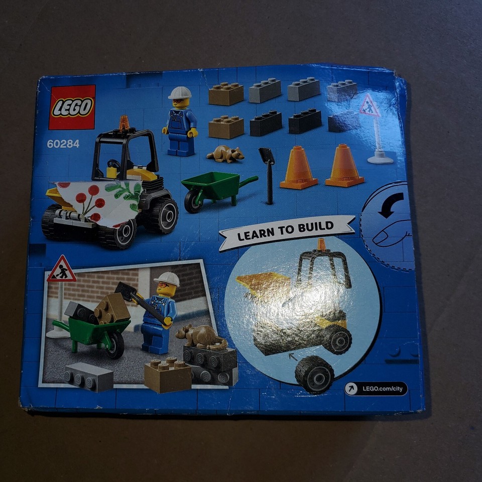 LEGO CITY: Roadwork Truck 60284 - New/Sealed In Box Retired ...