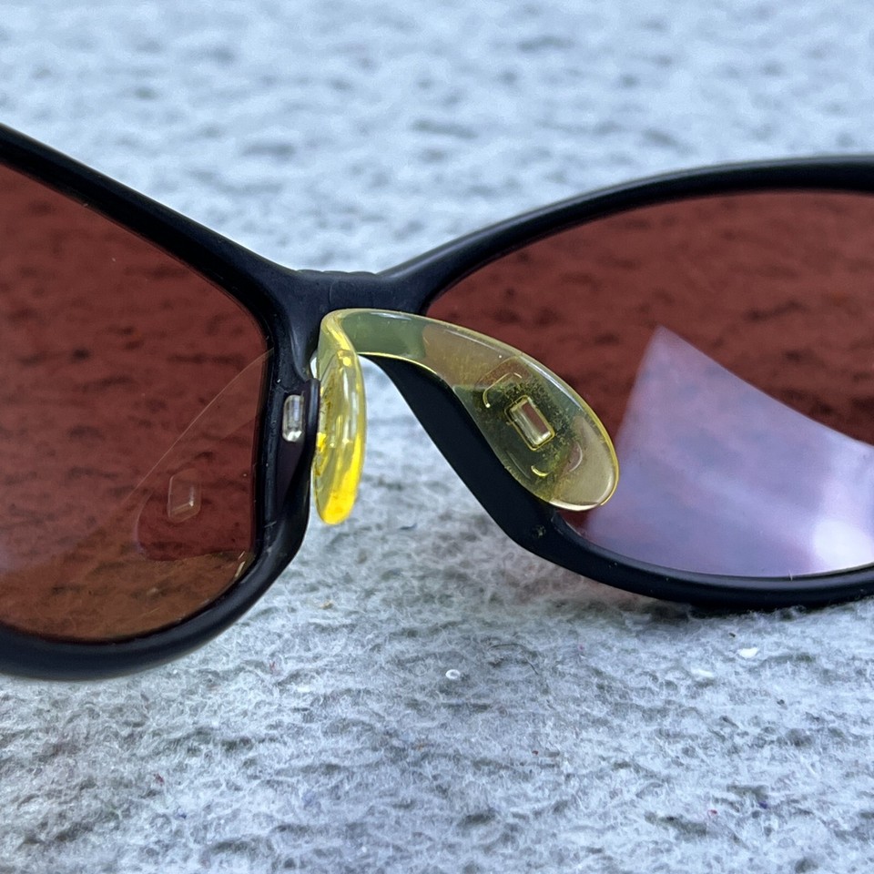 VTG Adidas by Masters Sunglasses A234 6068 Black Frames Red Lens Wrap ...