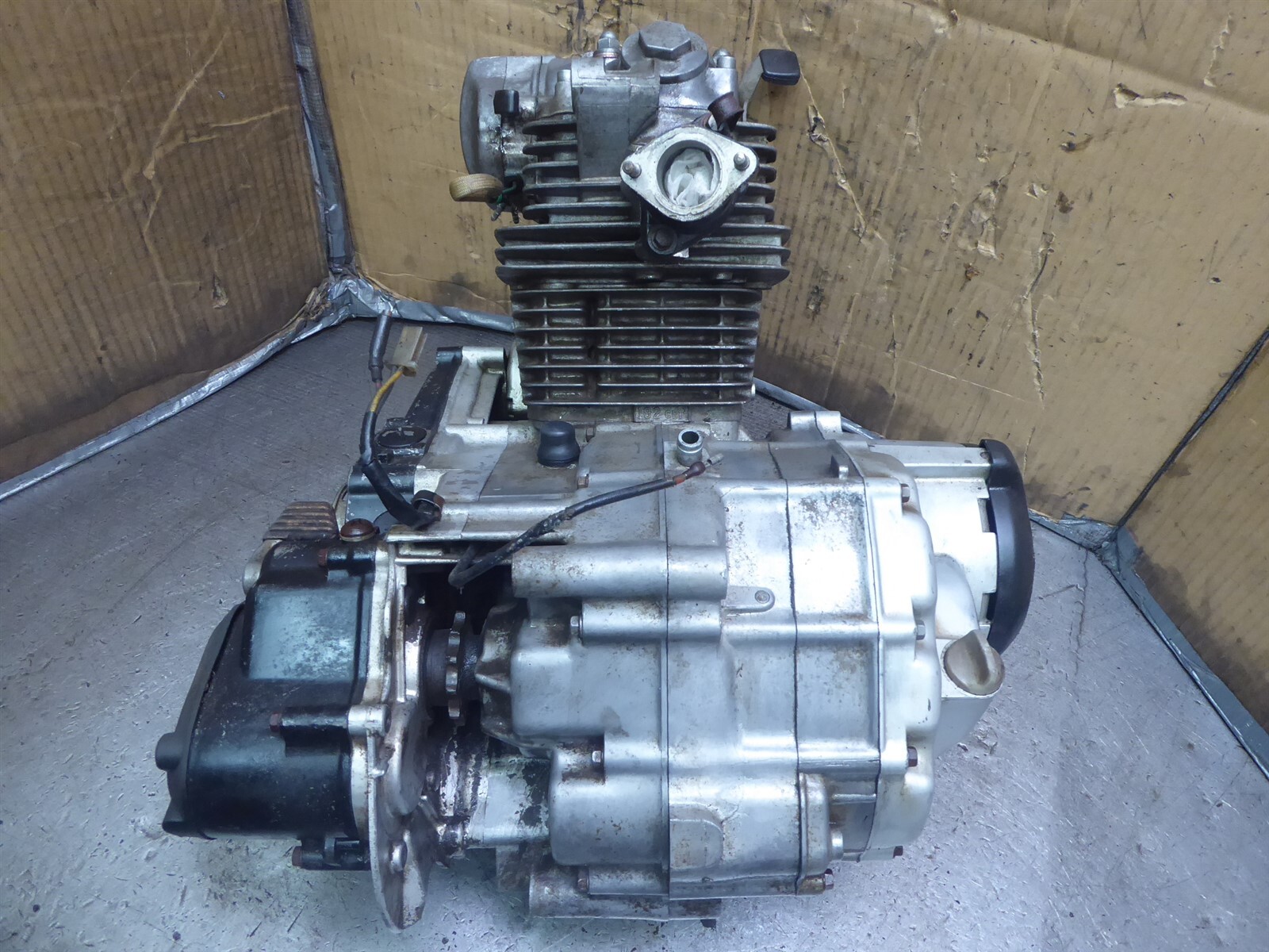 1986 Honda ATC 200S HM129B! engine motor good compression hole in case ...