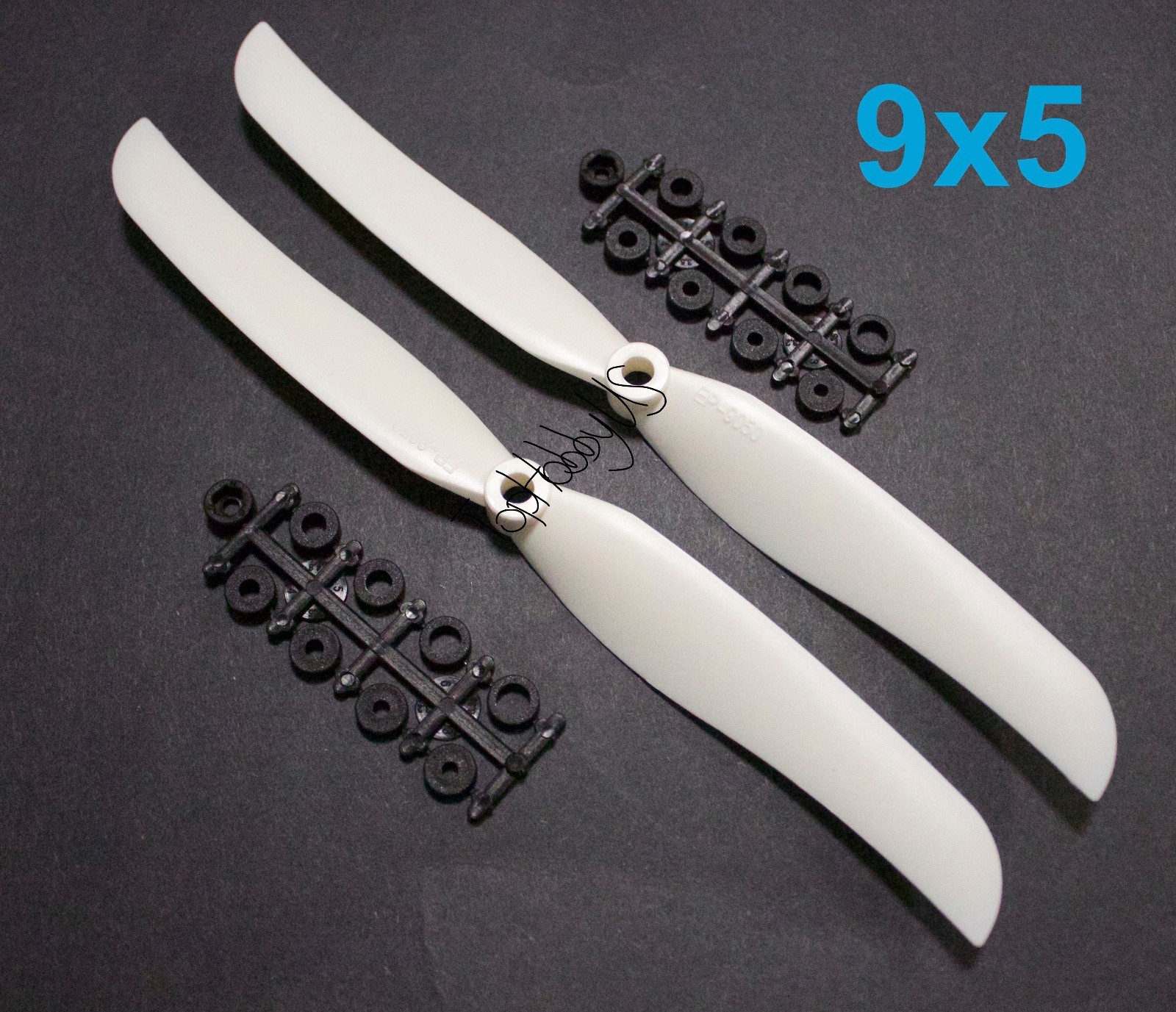 4PCS EP-9050 (9x5) RC Plane Electric Propeller, White, (US SELLER/SHIP ...