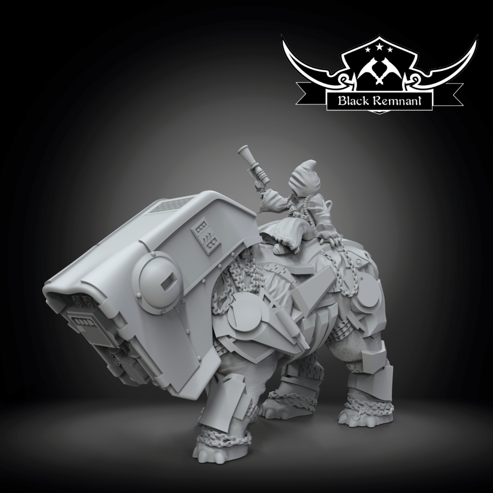 Jawa on Luggabeast - Star Wars Legion compatible 3D Printed Resin ...