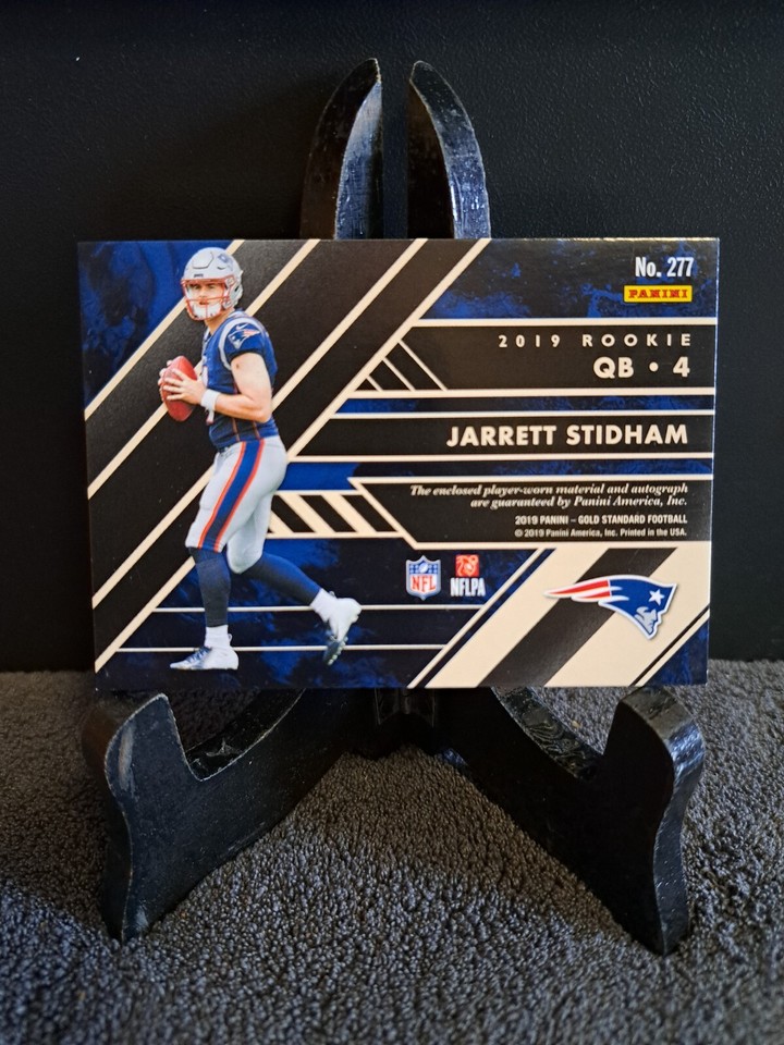 2019 Panini Gold Standard Jarrett Stidham Triple RPA #25/49 | eBay