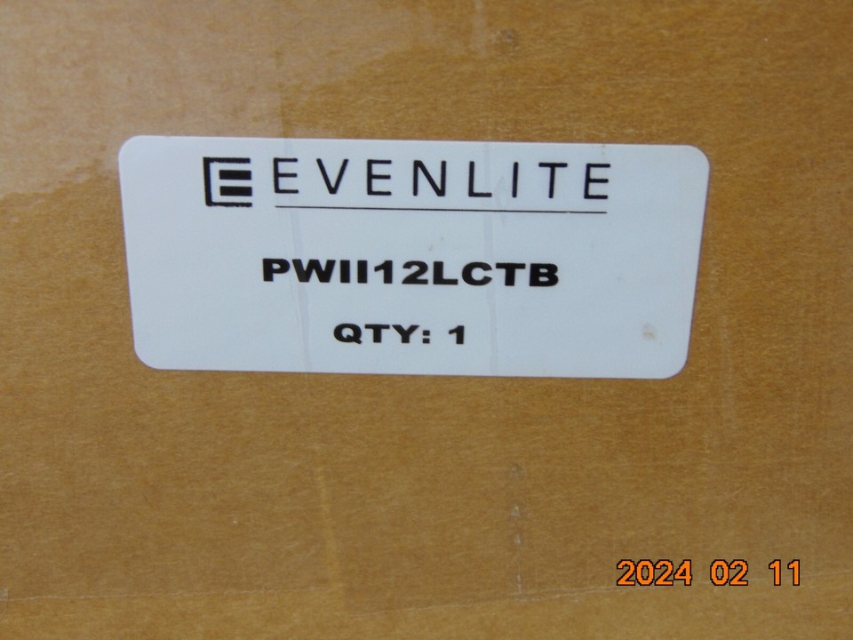 NEW Evenlite PWII-12-LC-TB EMERGENCY LIGHTING INVERTER 125W DIMMABLE | eBay