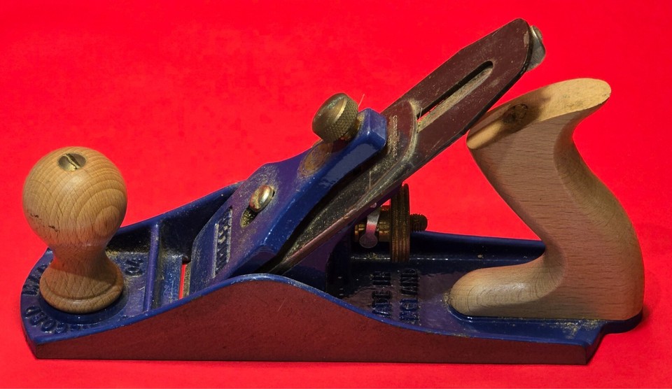 VINTAGE RECORD MARPLES ENGLAND NO. 4 WOODWORKING PLANE ~ MADE IN ...