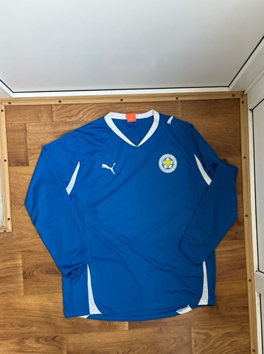 LEICESTER CITY ENGLAND 2015/2016 AWAY FOOTBALL SHIRT JERSEY PUMA LONG ...