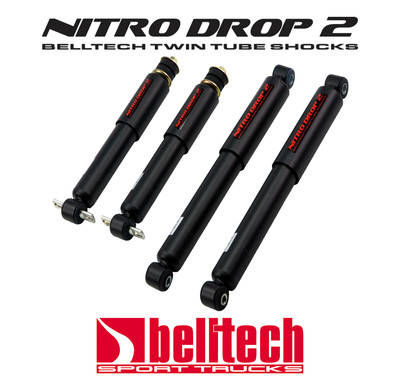 98-03 Ford Ranger 2WD Nitro Drop 2 Front/Rear Shocks for 3/3 Drop | eBay