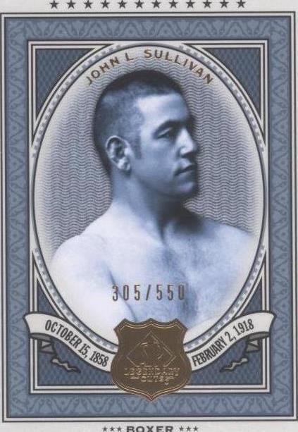 2009 SP Legendary Cuts - John L. Sullivan #156 /550 for sale online | eBay