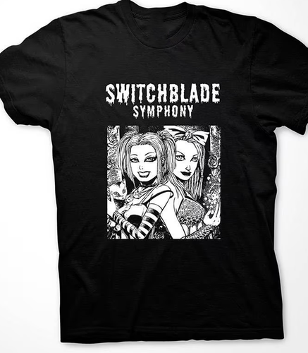 SALE NEW Switchblade Symphony band artwork T-shirt Cotton Unisex All ...