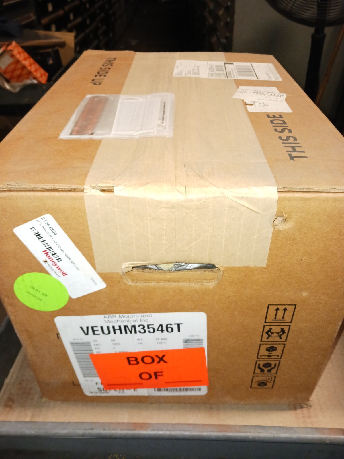 NEW BALDOR 1 HP AC MOTOR VEUHM3546T 143TC FRAME 230/460 VAC 1770 RPM ...