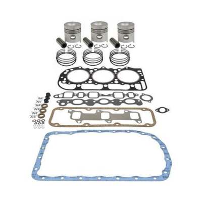 Basic In-Frame Engine Rebuild Kit 201 Diesel Standard Pistons fits Ford ...
