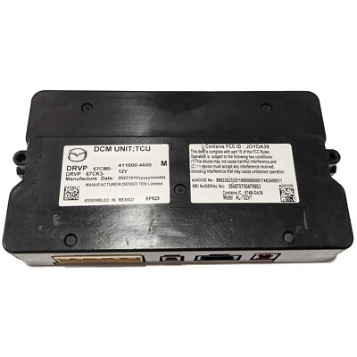 OEM Data Communication Telematic Control Module Mazda DRVP-67-CM0 ...