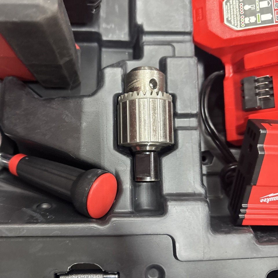Milwaukee 2788-22HD M18 FUEL 1-1/2 in Lineman Magnetic Drill Kit ...