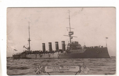 H.M.S. DEVONSHIRE (1927) - Britain's Bulwarks! | eBay