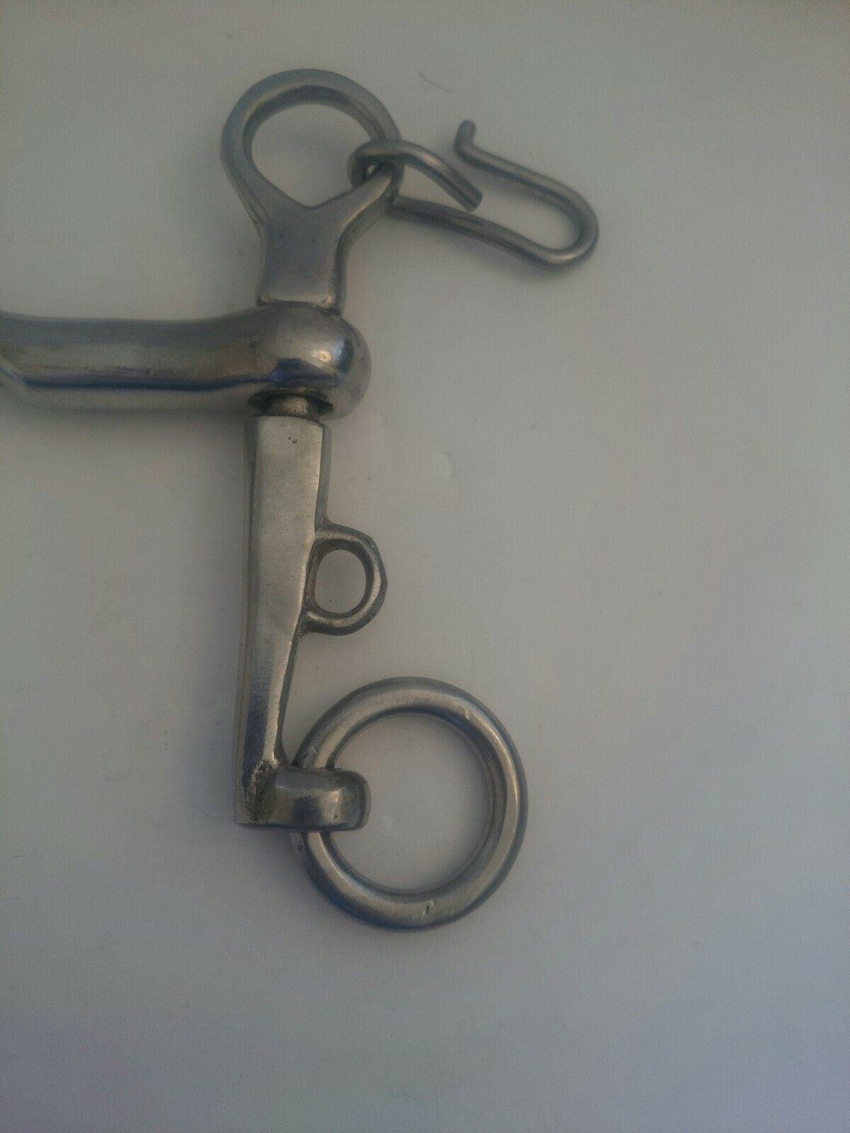 Sliding Cheek Ported Weymouth curb bit lightweight show pony 4" (713 ...