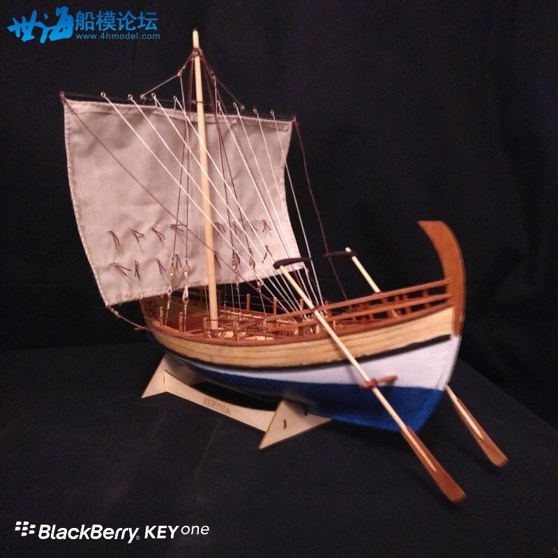 Trade Boat Kyrenia Greek Ancient 1:48 - 13.7'' (350mm) Wooden Model ...