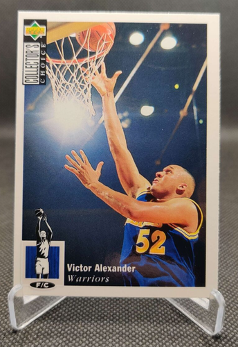1994-95 Collector's Choice #352 Victor Alexander Warriors Basketball ...