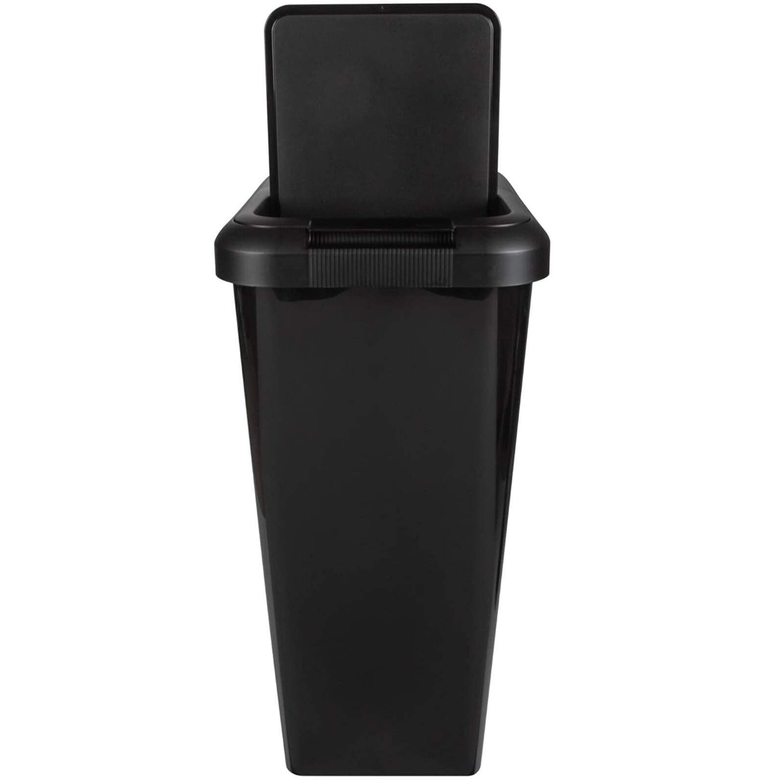 black kitchen bin rectangle touch swing and lift bin for waste or ...