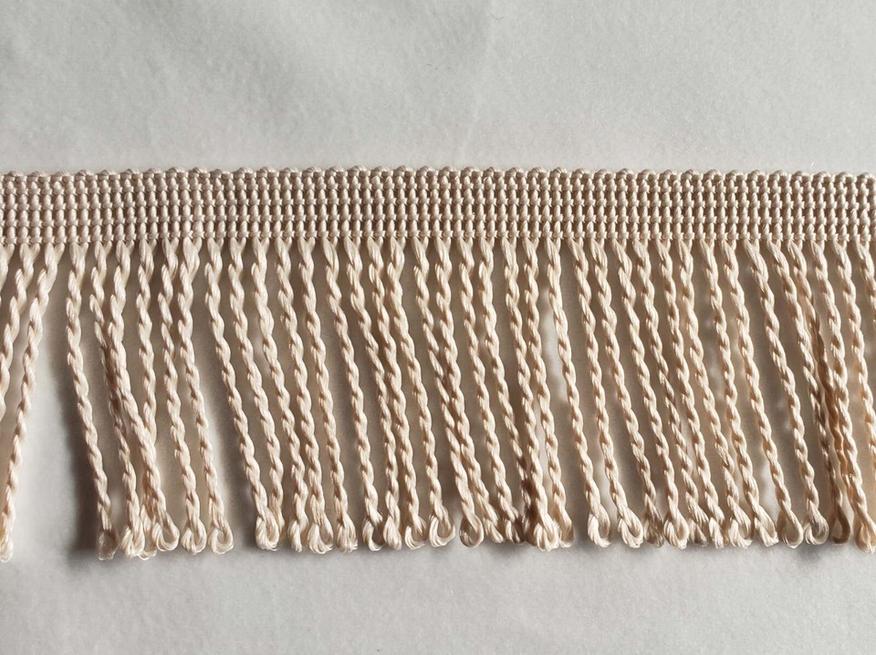 Fringe Tassel Looped Trim Bullion Fringing DRESS FRINGING 60 mm Tassels ...