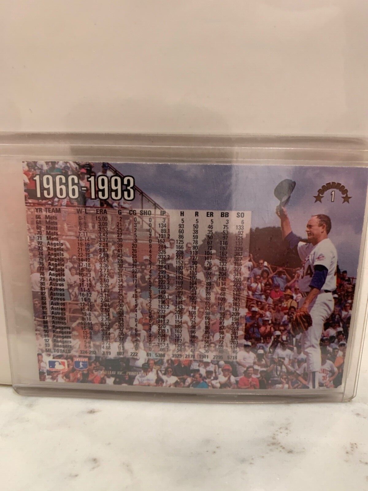 1994 Donruss Career Salute 27 years Nolan Ryan Card | eBay