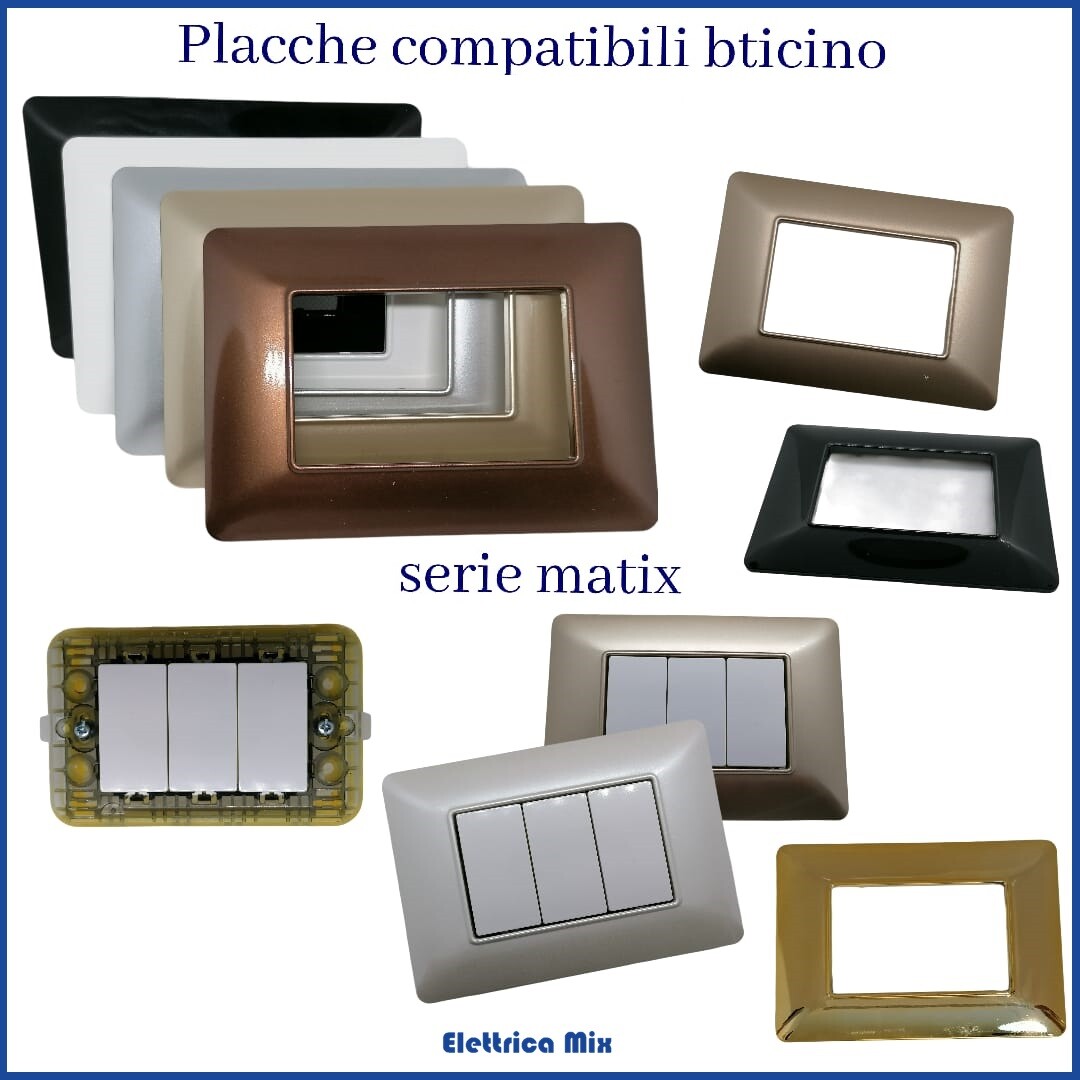 Placche Compatibili Bticino Living usato in Italia | vedi tutte i 40 ...
